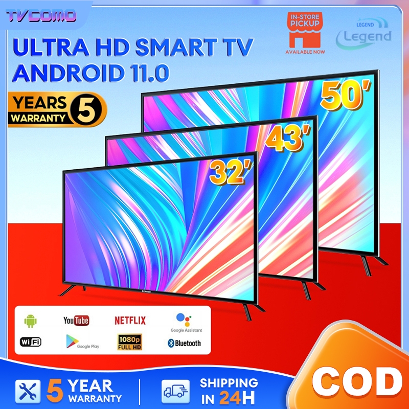 Smart TV 32 inch Android TV murah expose 43 inch Android 12.0 LED ...