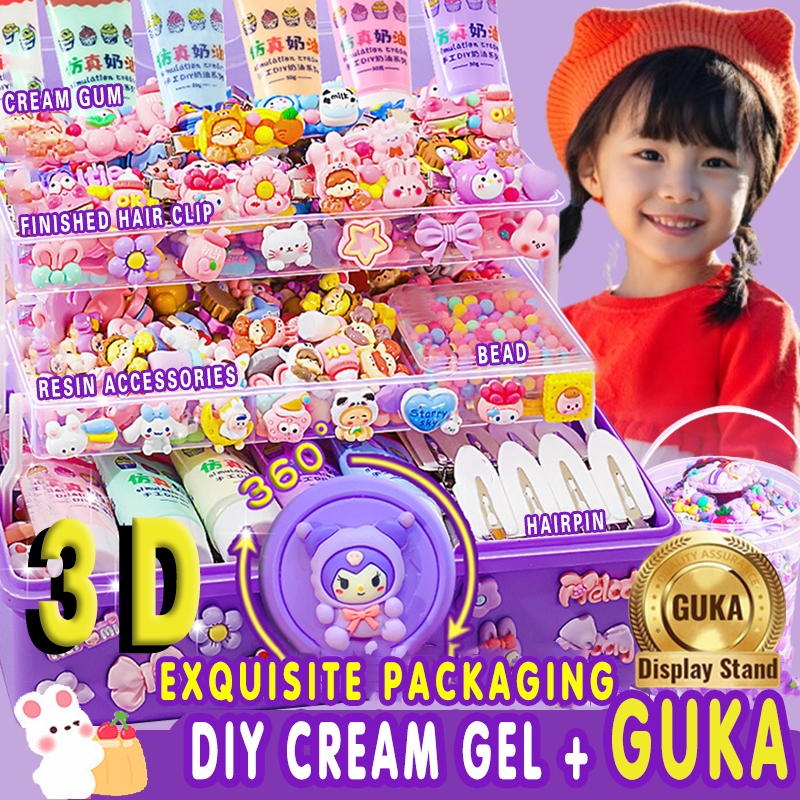 Guka Sticker Set Full Set Gooka Keychain Set Sticker Kids Keychain Diy ...