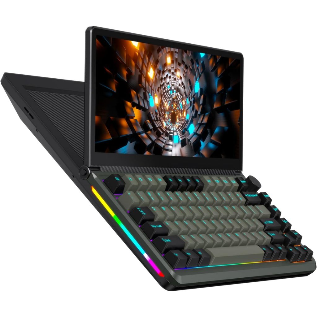 K3 Mechanical Keyboard with Touchscreen 82 Keys Swappable PBT Keycaps ...