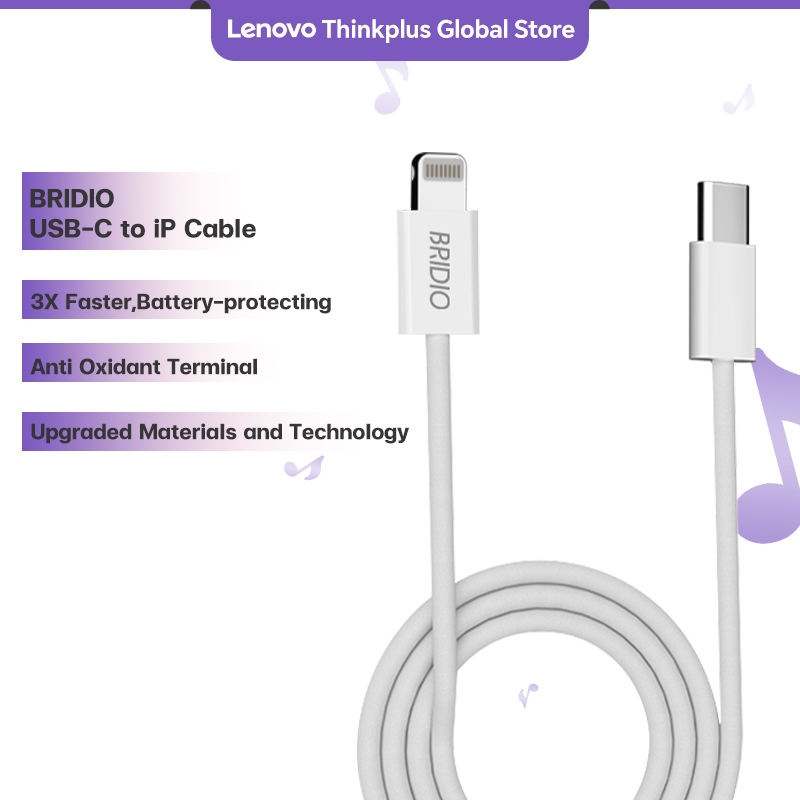 BRIDIO PD 20W USB-C Fast Charging Cable Compatible For iPh 13 12 11 Pro ...