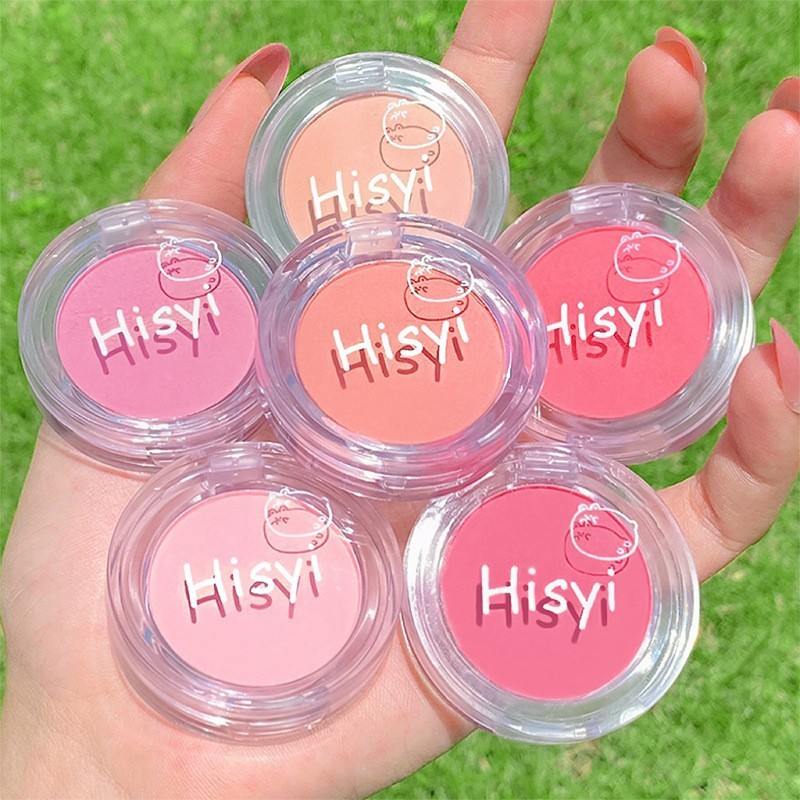 Hisyi lamiela 6 Colors Blusher Natural Blush On Powder Blush Rouge ...