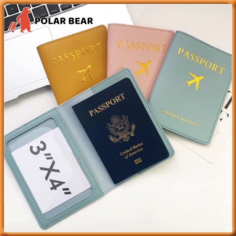 POLAR BEAR【Percuma Jenama Terkenal】 Pemegang Pasport Perjalanan ID ...