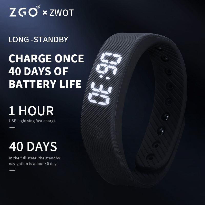 ZGO Watch For Men Woman Multifunctional Health Tracking Sports Fitness ...