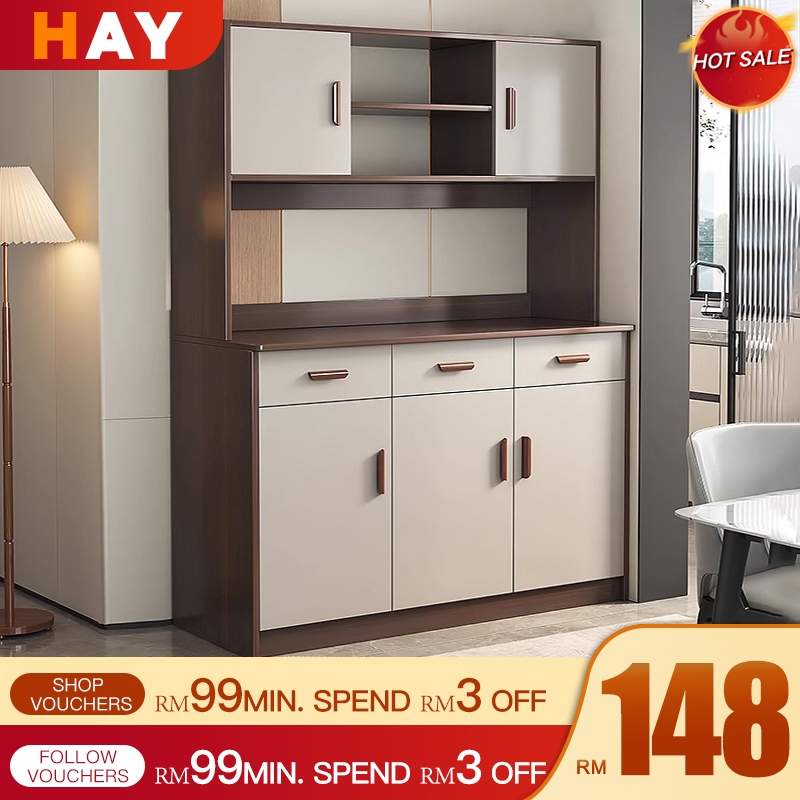 Kitchen Cabinet Almari Dapur Kabinet Dapur Bertutup Storage Sideboard ...