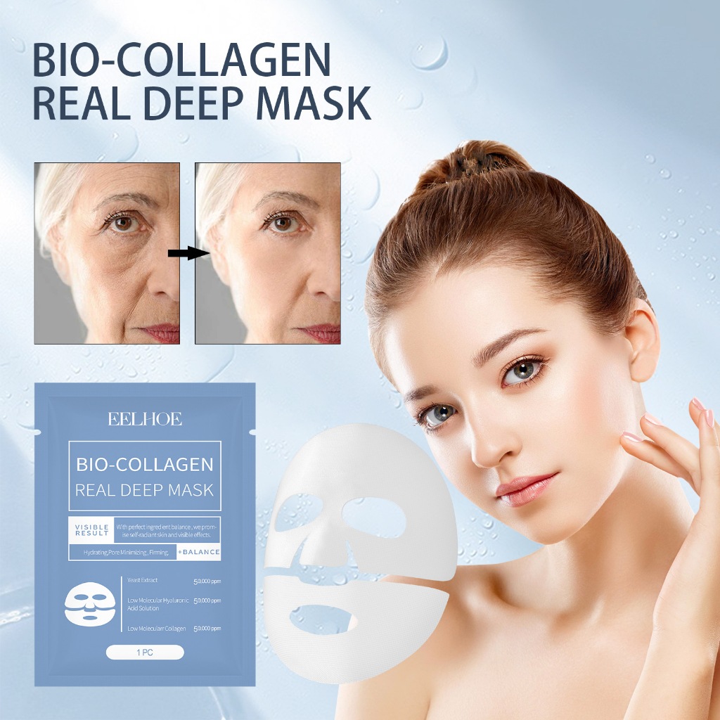 Eelhoe Collagen Mask Moisturizing Mask Firming Skin Shrink Pores ...