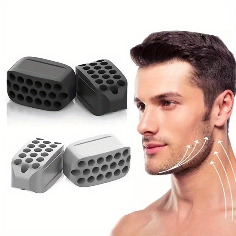 Muscle Bite Training Ball Silicone Lower Jaw Training Device Facial ...
