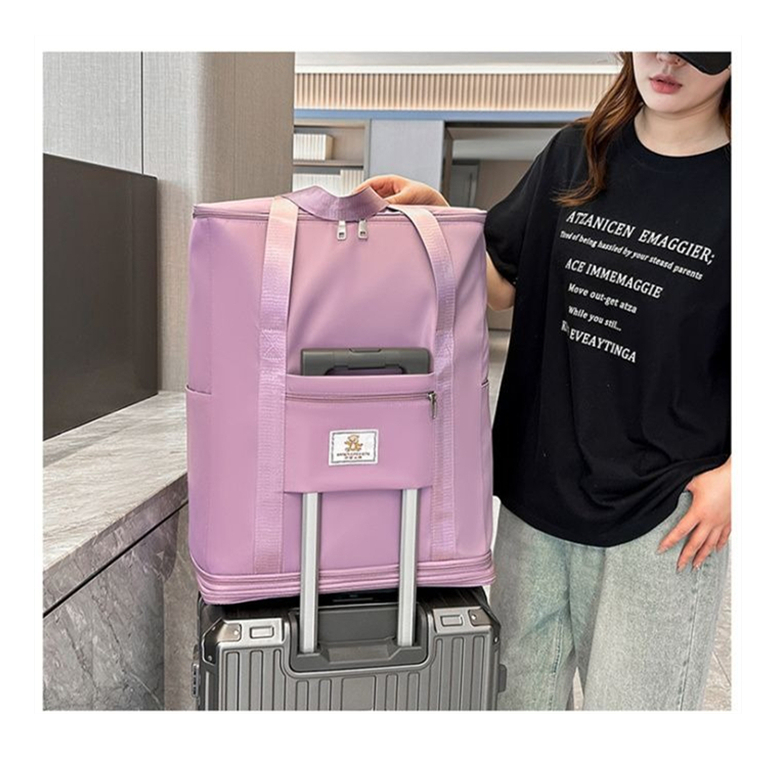 Luggage Bag with Wheels International Travel Bag Air Bag Shopping Cart ...