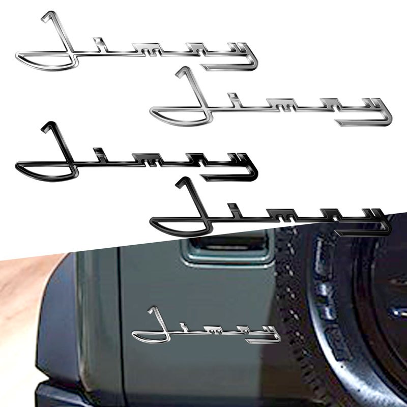 Rhino Rhinoceros Jimny Badge Car Rear Trunk Body Sticker Decal Emblem ...