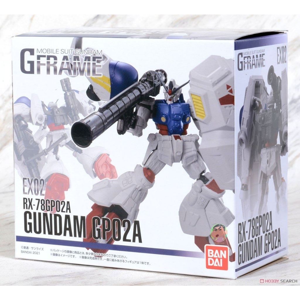 Bandai Shokugan Mobile Suit Gundam G Frame EX02 Gundam GP02A | Shopee Malaysia