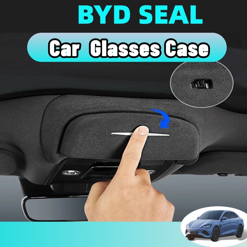 Byd seal 2024-2025 accessories Glasses Case ABS Flip Car Glasses Clip ...