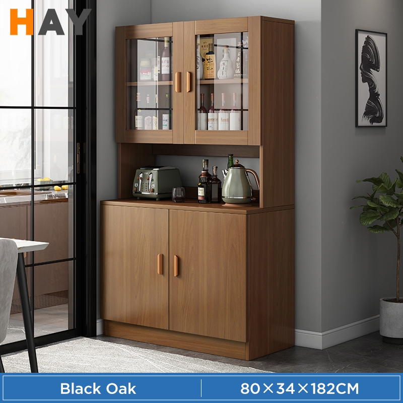 Kitchen Cabinet Almari Dapur Kabinet Dapur Bertutup Storage Sideboard ...