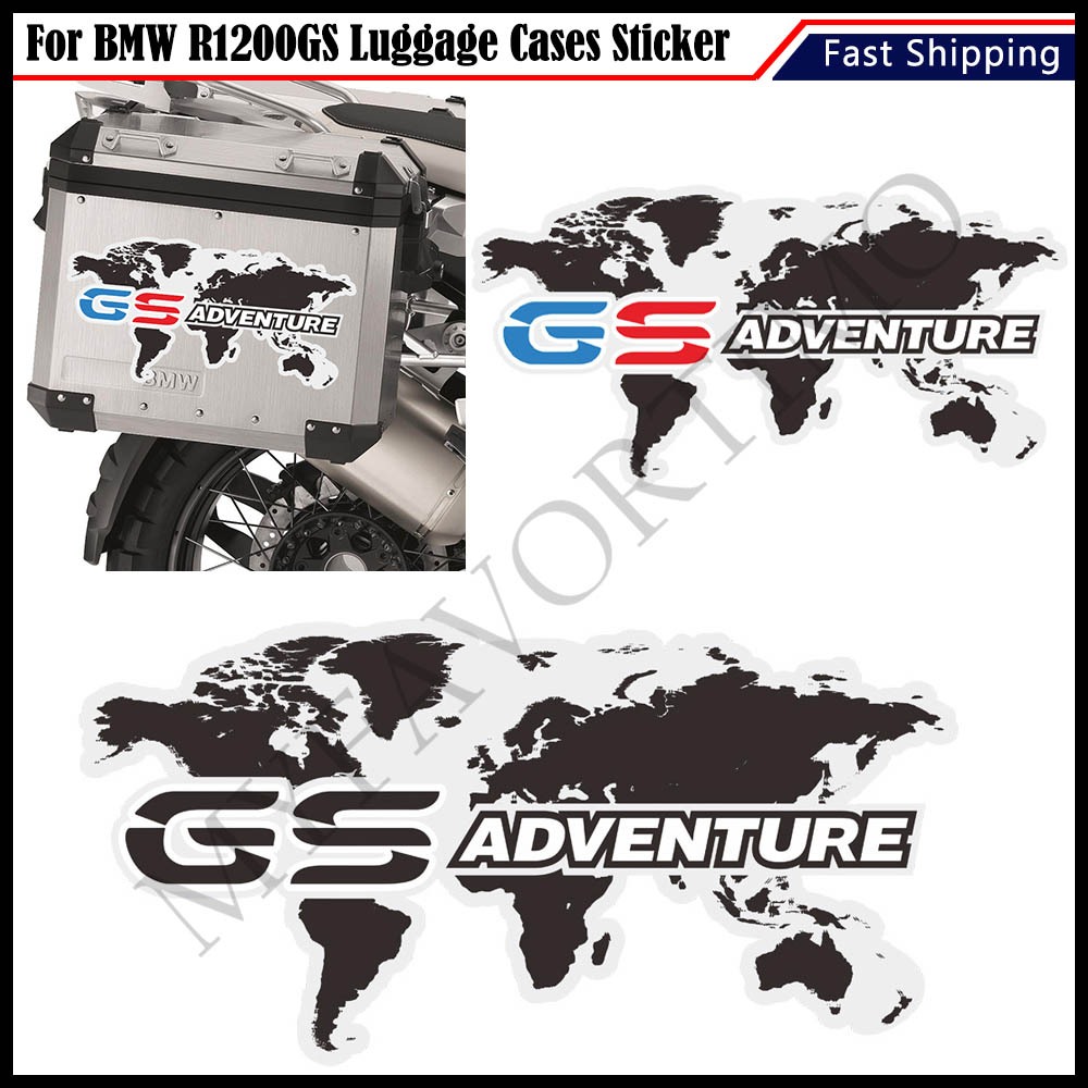 Stickers Decal Trunk Panniers Luggage For BMW R1200GS R 1200 R1200 GS ...