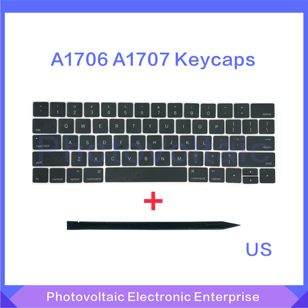 New Keycap Keyboard Keys Keycaps For Macbook Pro Retina 13" A1706 15 ...