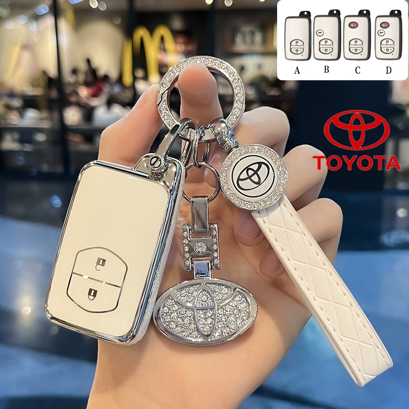 Toyota 2/3/4 Buttons TPU Key Cover Holder Keychain Protector For Toyota ...