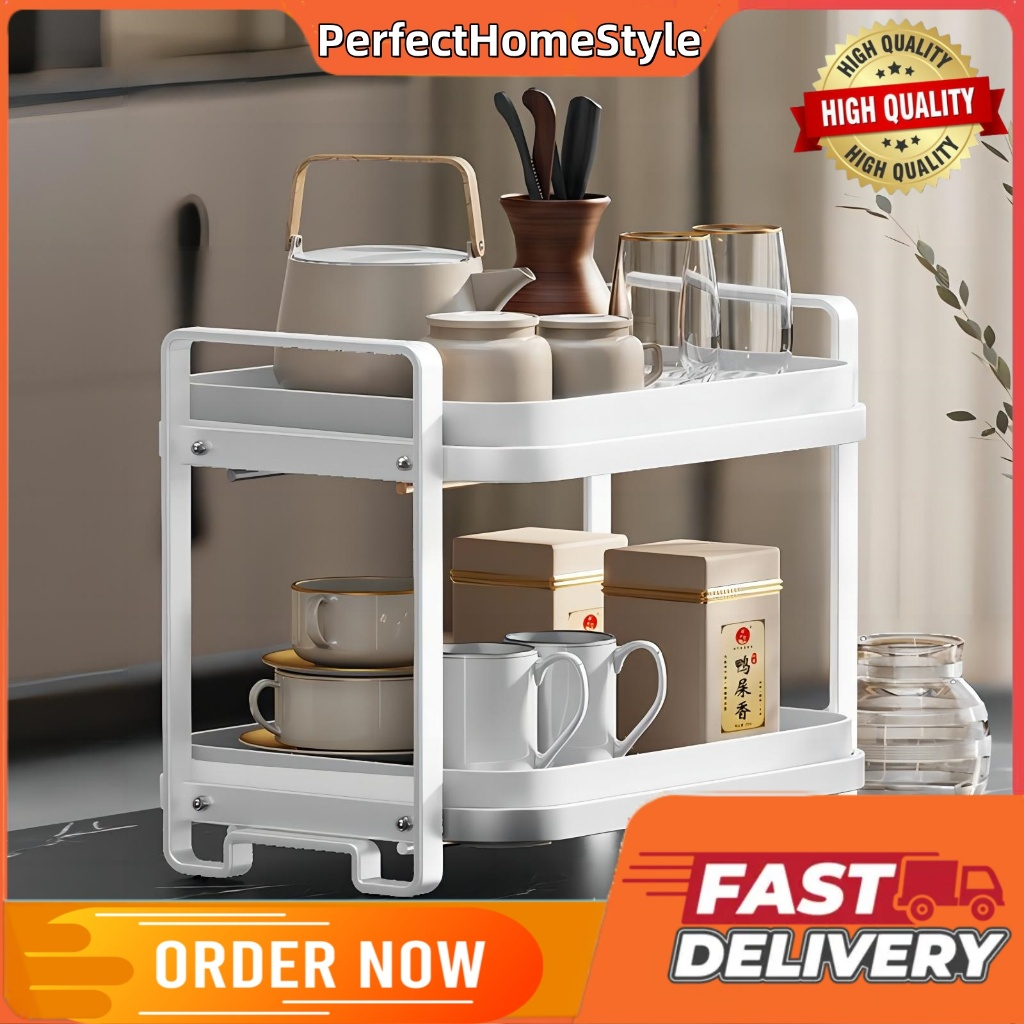 White Cup Rack Rak Cawan Holder Bowl and Plate Storage Rack Room Rack ...