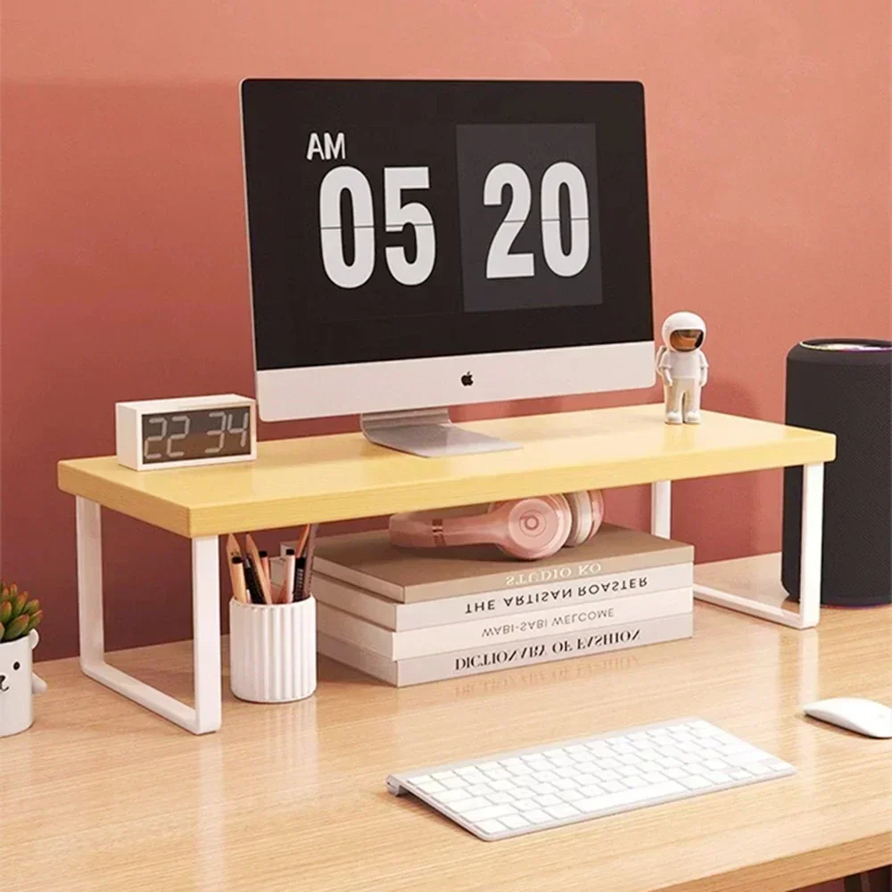 Desktop Display Height Increase Bracket Office Desk Rack Keyboard ...