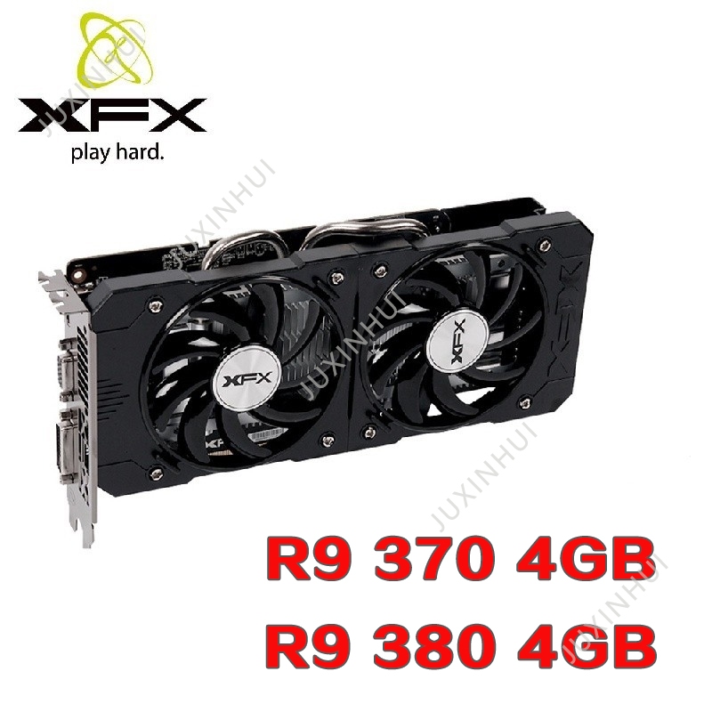 Graphics Cards XFX R9 370 4gb R9 380 4gb GDDR5 256bit 1024SPs Desktop ...