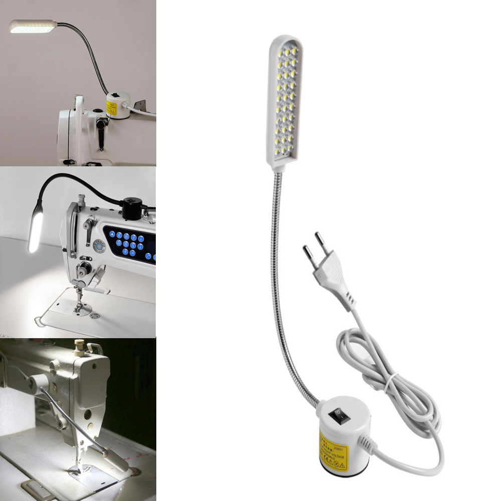 Industrial LED Sewing Machine Light 360 Flexible Adjustable Gooseneck ...