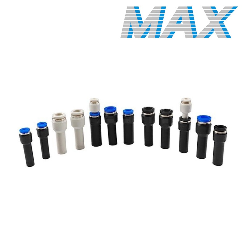 Air Pipe Reducing Pipe Plug Insertion Pole PGJ12-10-8-6-4 Reducing Pipe Straight Pneumatic ...