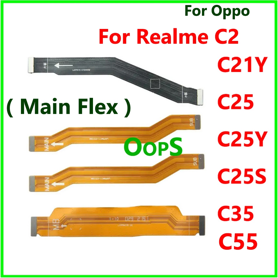 Main Board Motherboard Flex For OPPO Realme C2 C21Y C25 C25s C25Y C35 ...