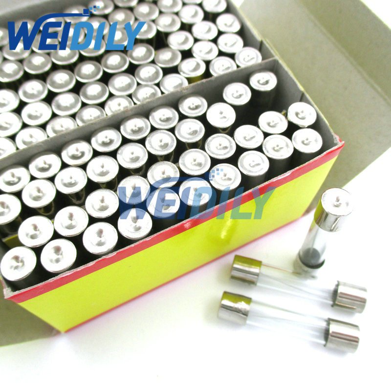20PCS Fast Blow Glass Fuses 6x30 6*30mm 250V 0.5A 1A 2A 3A 4A 5A 6A 8A ...