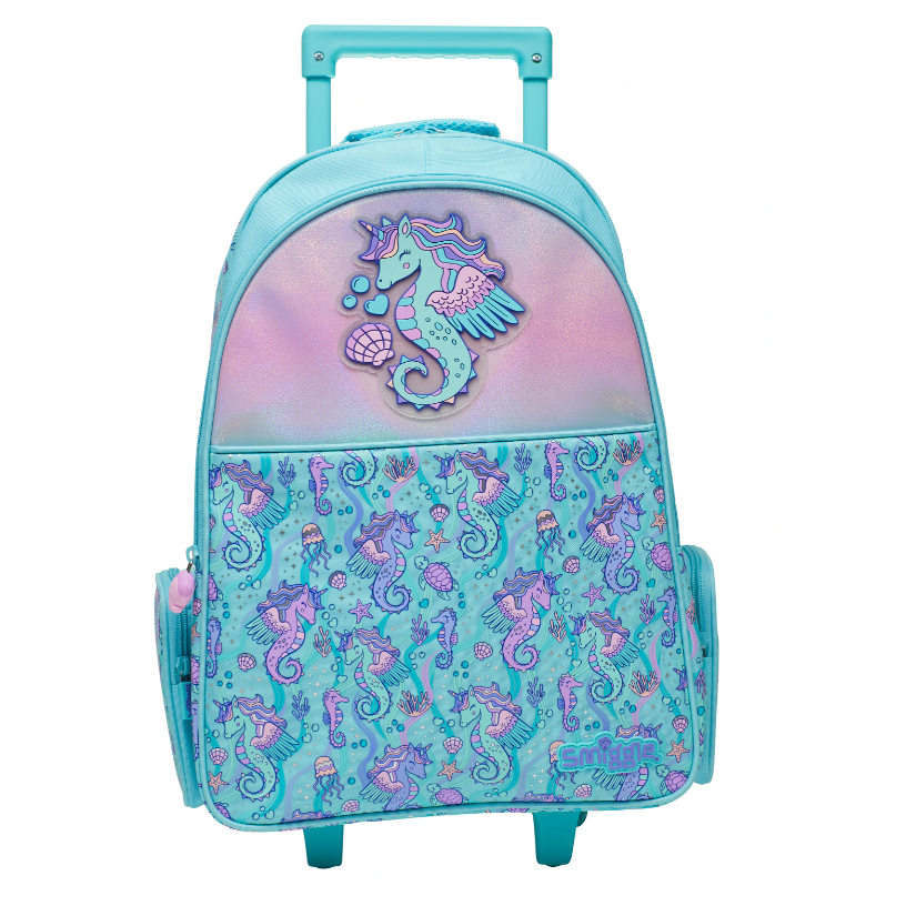 New Smiggle Epic Adventures Trolley Backpack With Light Up Wheels ...