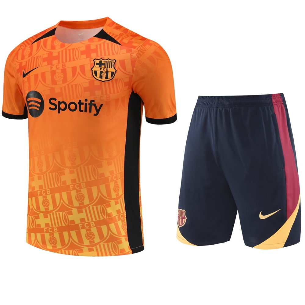 2024-25 Season Barcelona Training Jersey Sets Football Sports Shirt ...