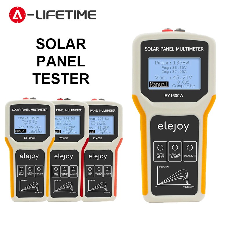 Solar Panel Tester EY1600W/EY800W/EL400B Photovoltaic Panel Multimeter ...