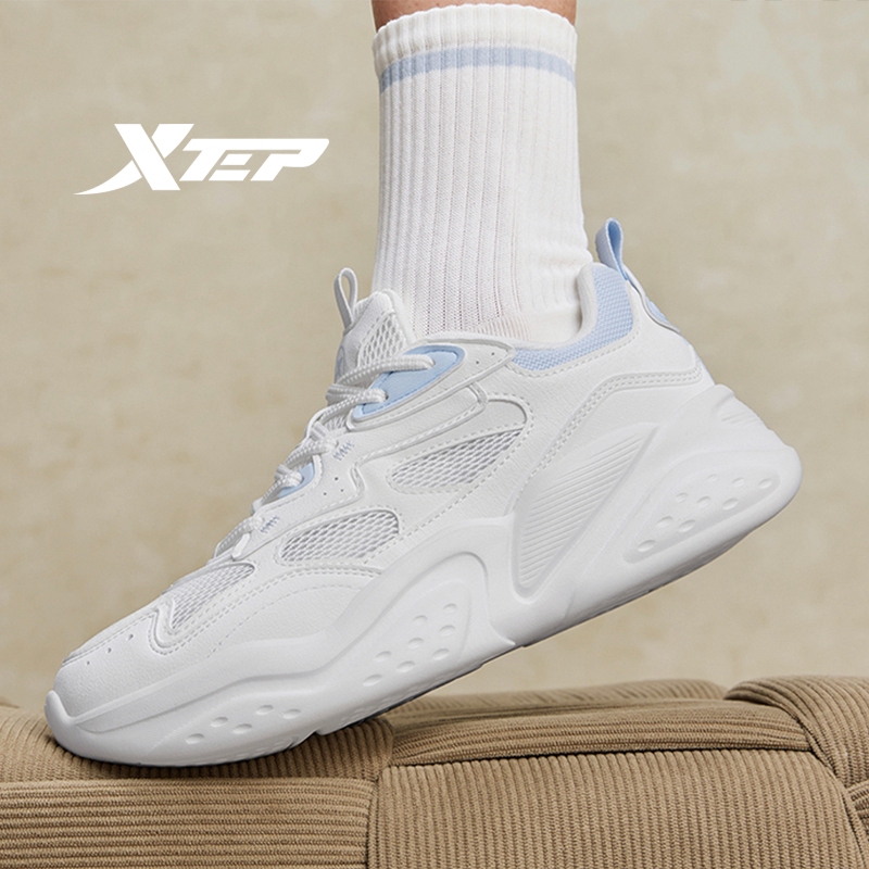 XTEP Women Shoes Summer Breathable Fports Fashion Casual Daddy Shoes ...