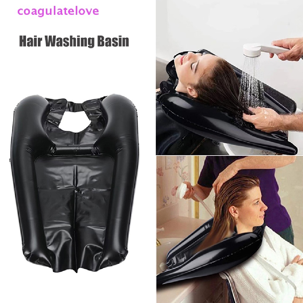 coagulatelove Inflatable Shampoo Basin Beauty Salon Hair Washing Sink ...