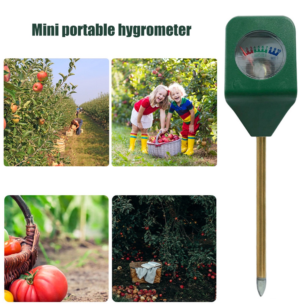 Mini Portable Hygrometer Tester Soil Moisture Temperature Meter ...