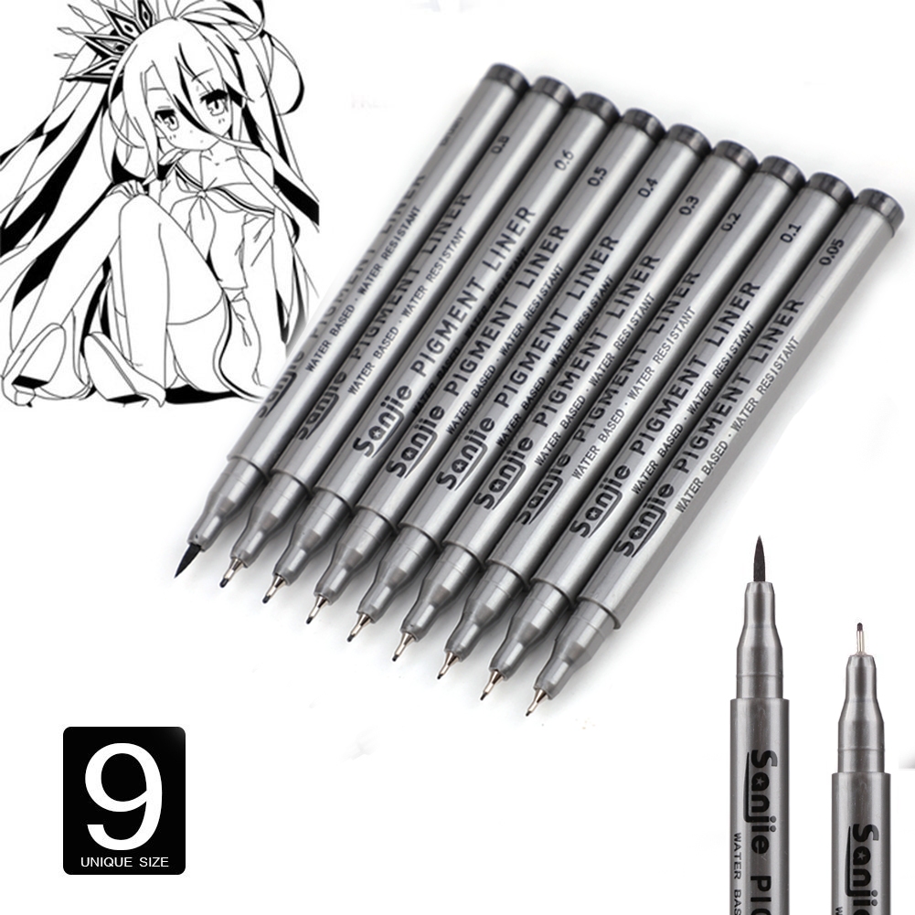 Micro-Line Pens , Archival Ink Set Fine Point Multi Pens for Artist ...