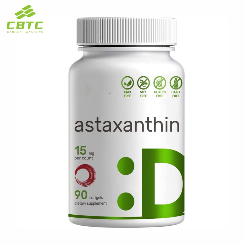 Manufacturers cross-border direct sales of astaxanthin gel sugar astaxanthin soft capsules ...