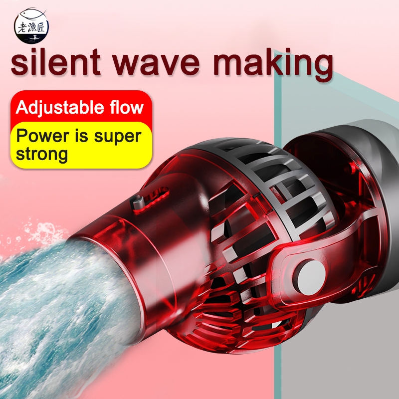 Old Fisherman-Loop Flowing Wave Making Pump Ultra-Silent Small Fish ...