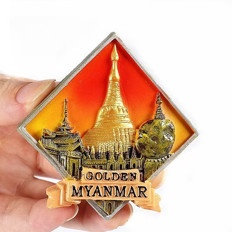 Refrigerator Magnets Vietnam Xialongwan Pana Mountain Burmese Cambodia ...