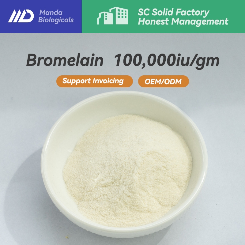 Nutritional supplement Bromelain enzyme powder Pineapple extract plant ...
