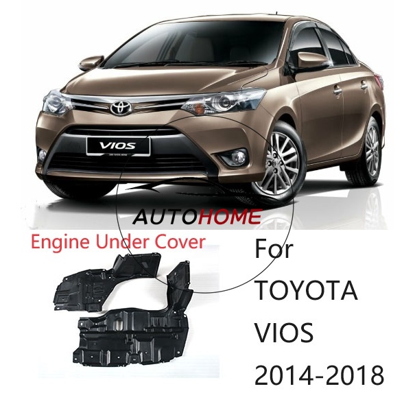 Engine Splash Guard Engine Under Cover For Toyota Vios NCP150 2014 2015 ...