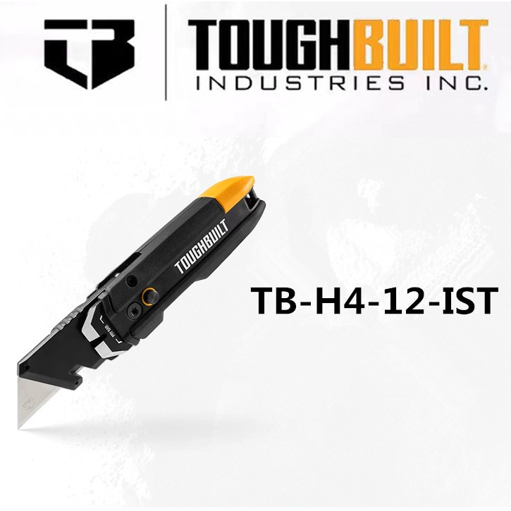 TOUGHBUILT Foldable Utility Knife TB-H4-12-IST Easy to Carry Small ...