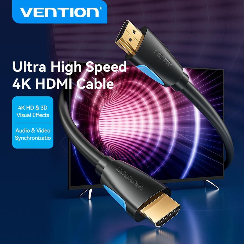 Vention 4K HDMI Cable 20M High Speed 18Gbps HDMI 2.0 Cable Support 3D ...