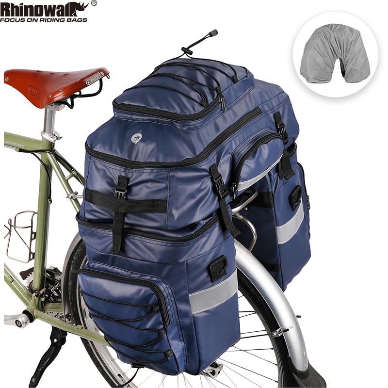 Rhinowalk 3-In-1 Waterproof Bike Rear Rack Bag (65L) | Shopee Malaysia