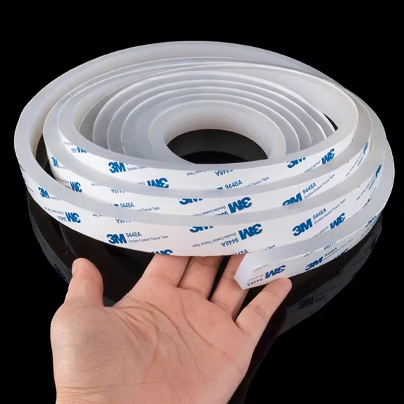 Self Adhesive Silicone Rubber Sealing Strip White High Temperature ...