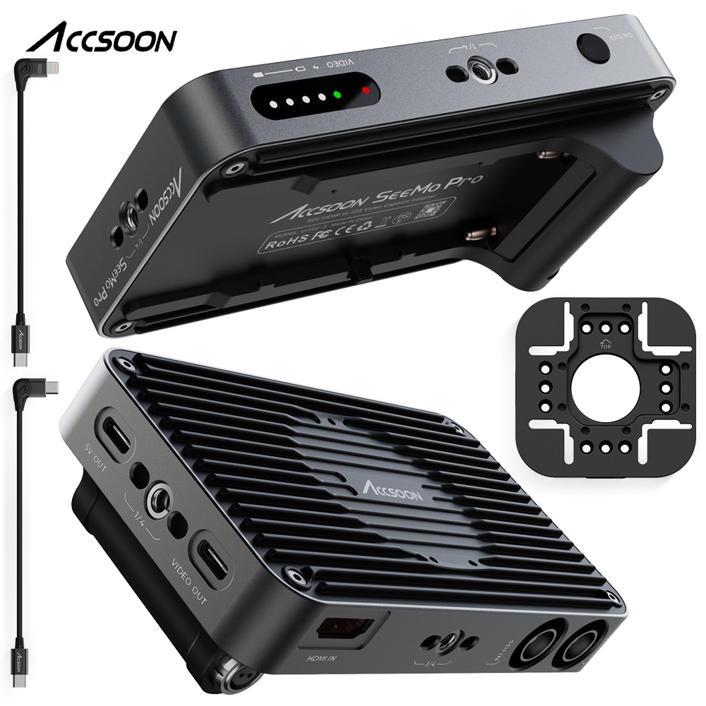 Accsoon Seemo Pro SDI In & Loop out HDMI In USB-C to iOS 1080PHD Video ...
