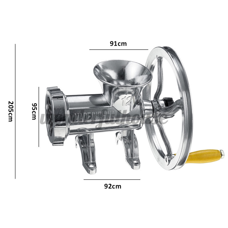 Manual Meat Grinder Kitchen Mincer Heavy Duty Kitchen Chef Cook Butcher ...