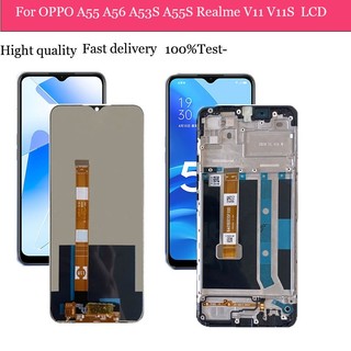 Original For OPPO A55 A56 5G LCD with Frame Display Touch Screen ...