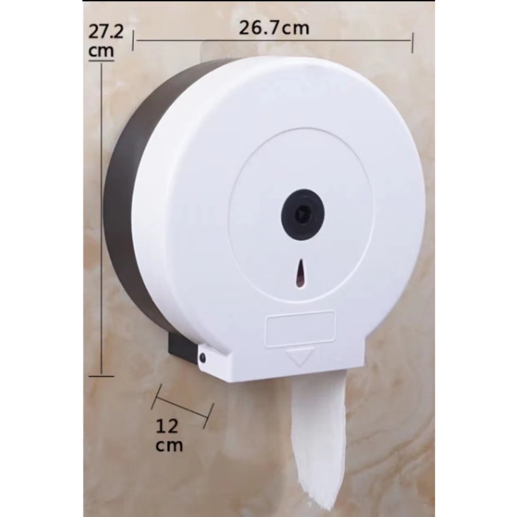 Jumbo Roll Tissue Dispenser For Washroom or Toilet Cubicle | Shopee ...