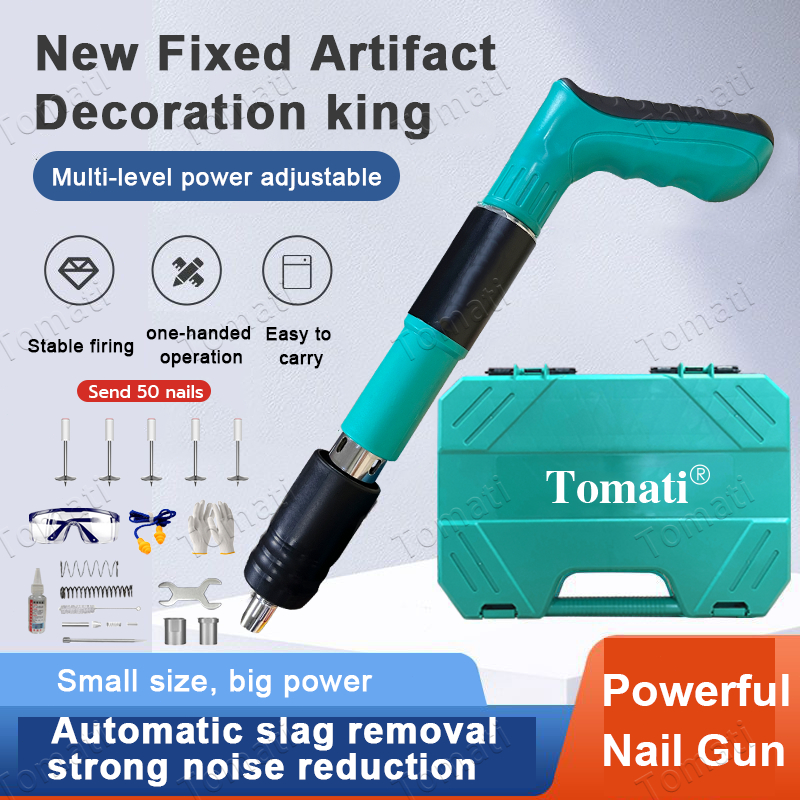 Manual Steel Nails Gun (Free 50 Nails) Concrete Rivet Tool Steel Rivet ... Manual Steel Nails Gun (Free 50 Nails) Concrete Rivet Tool Steel Rivet ...