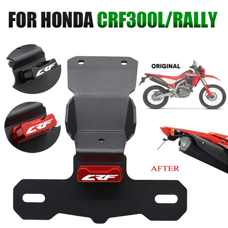 Motorcycle License Plate Holder Rear Tail Frame Fender Eliminator ...