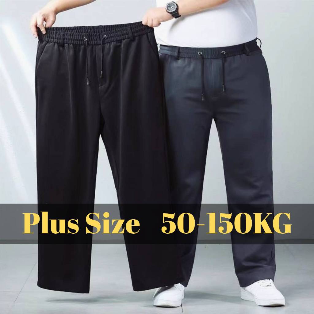 50-150KG Plus Size Men's Oversized Casual Breathable Loose Quick Dry ...