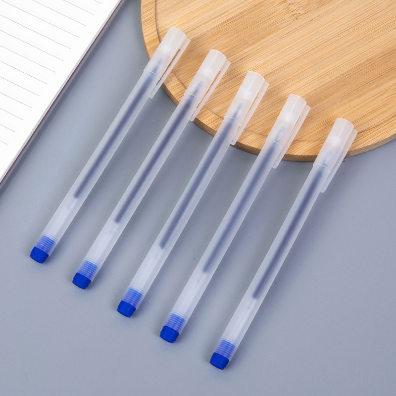 Simple Matte Gel Pen Black Blue Red Student Pen Study Gift School ...
