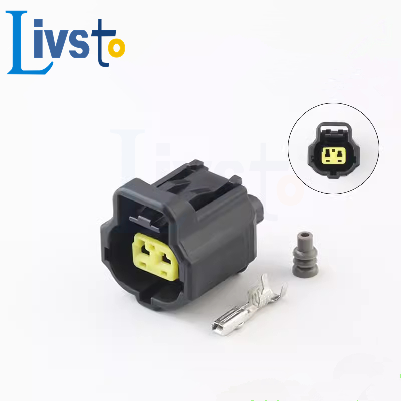 1 Set 2 Pin Auto Connectors 178392-6 184151-1 184152-1 18 For Honda ...